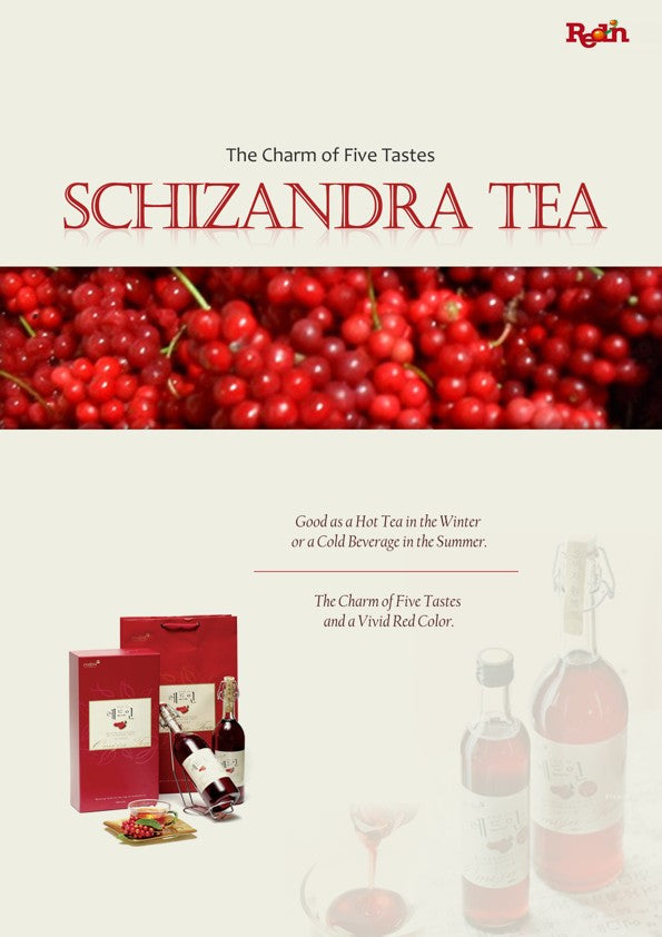 Schizandra Berry Tea Drink 300 ml (Red In) Buy At Live Pine